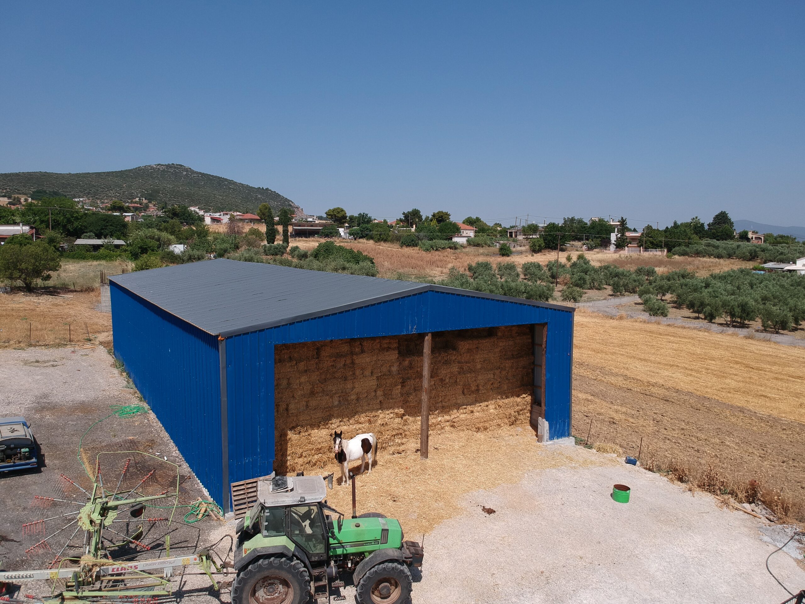 ΣΧΗΜΑΤΑΡΙ 30 x 16 - Γκαζγκάνης- Κτηνοτροφικες μοναδες, υποστεγα, σκεπές