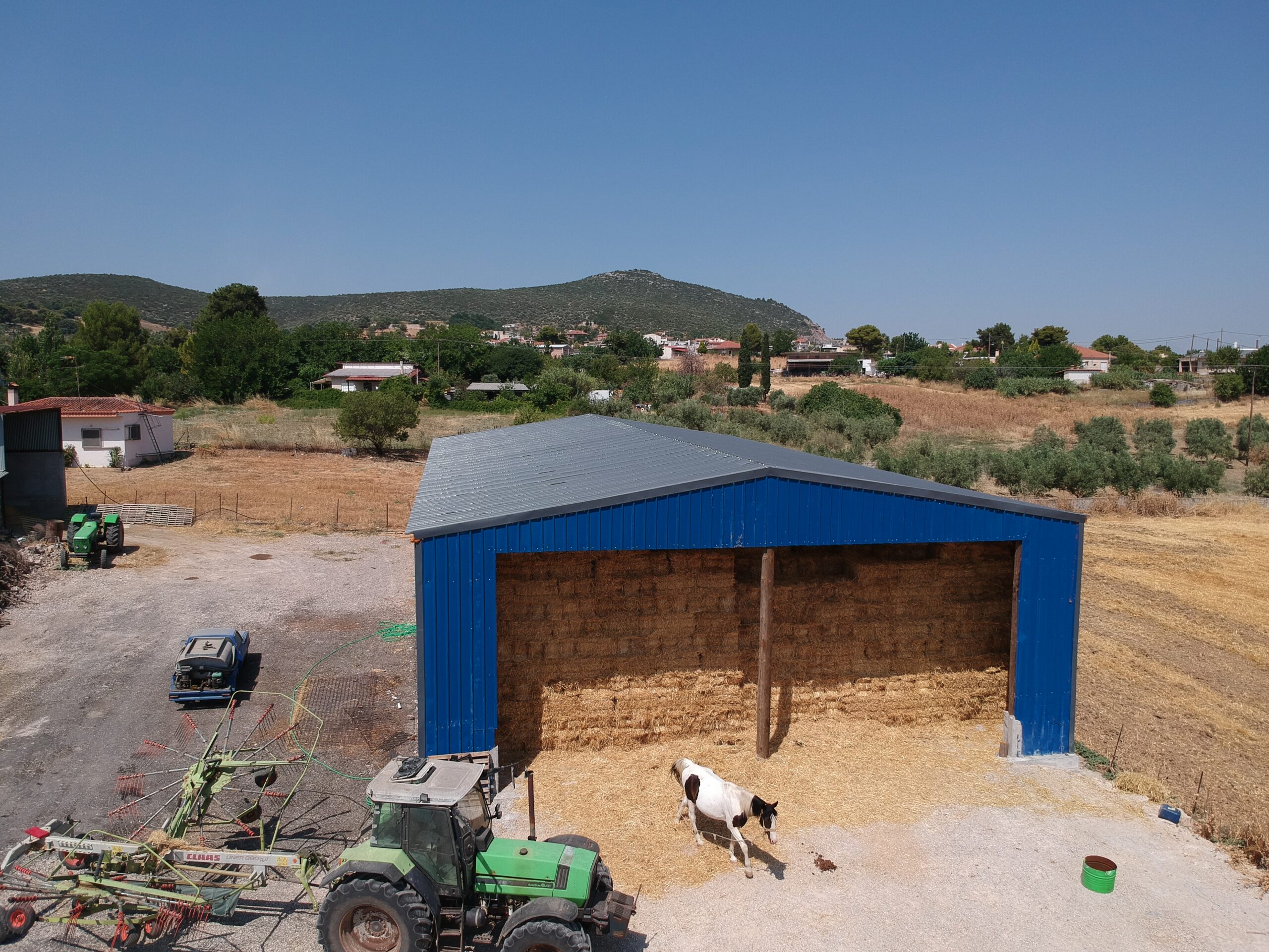 ΣΧΗΜΑΤΑΡΙ 30 x 16 - Γκαζγκάνης- Κτηνοτροφικες μοναδες, υποστεγα, σκεπές